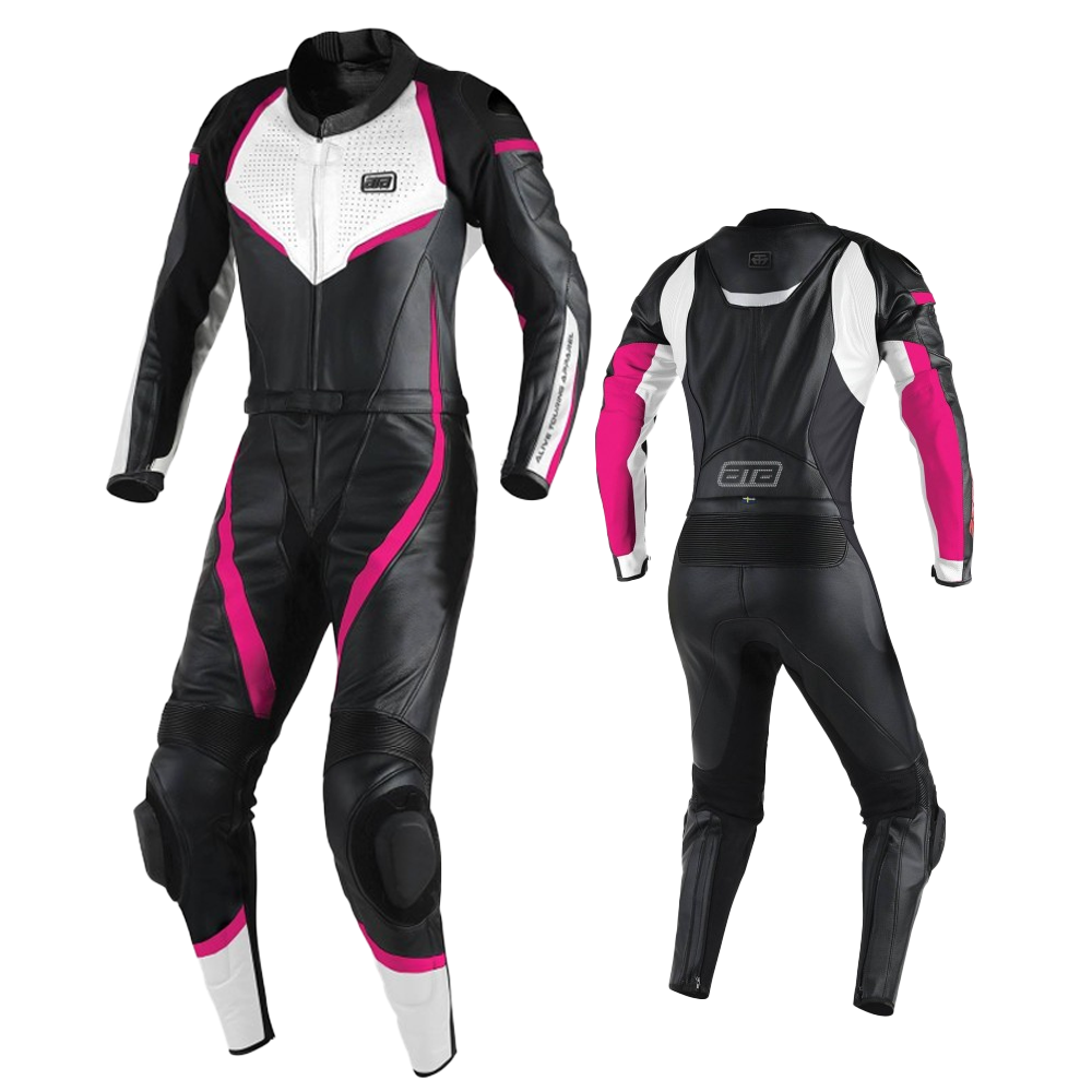 Premium Ladies Motorcycle Suit | Lightweight, Durable, Flexible Cowhide ...